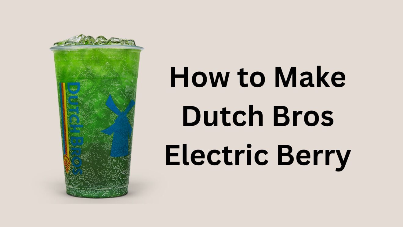 How to make a Dutch Bros Electric Berry at Home - 5 Min Recipe